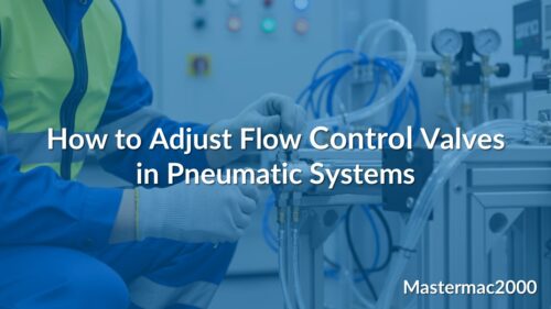 How to Adjust Flow Control Valves in Pneumatic Systems A Practical ...
