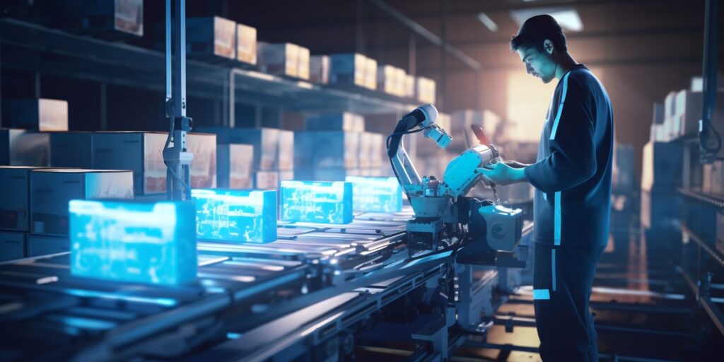 assembly line powered by pneumatic products and components | Pneumatic ...